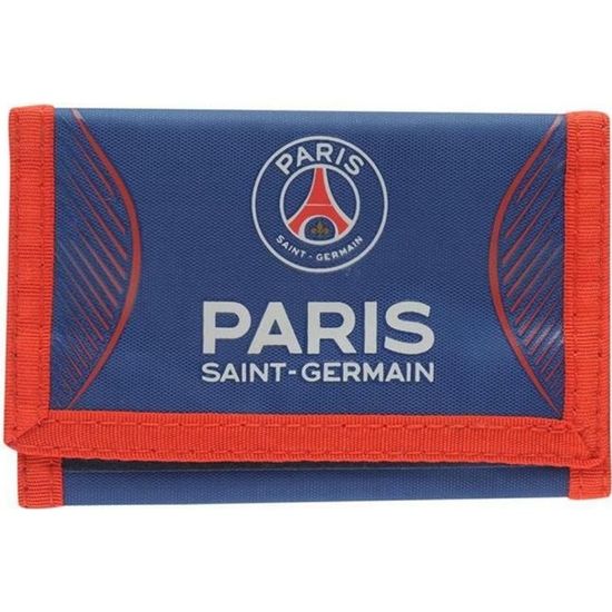 Portefeuille Officiel PSG Paris Saint-Germain Marine et Rouge bleu et ...