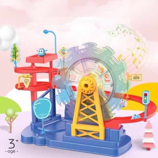 Jouet Modèle Grande Roue avec Piste Électrique et Voiture - VGEBY ...