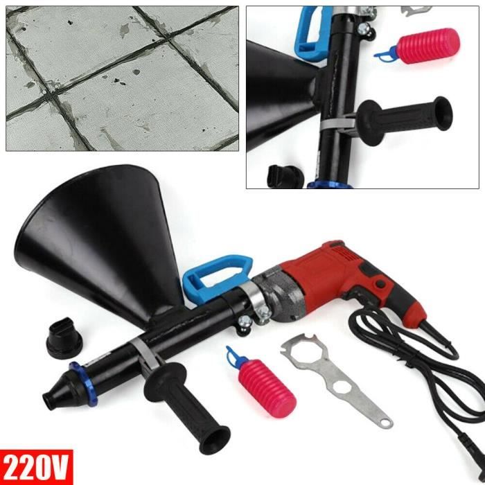 Pistolet à calfeutrer 700W avec buse plate et ronde huileur, pistolet à ...