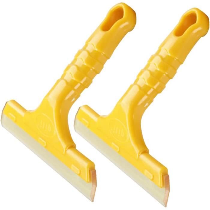 2 Stück Raclette À Vitres Multifonction En Silicone Pour Salle De Bain ...