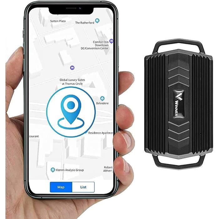 LIWI-Traceur GPS Voiture Magnétique 50 Jours Puissant GPS Tracker ...