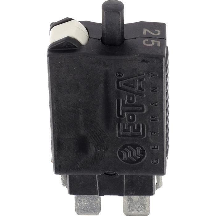 Fusible Disjoncteur Plat Standard 25a Blanc - Cdiscount Bricolage