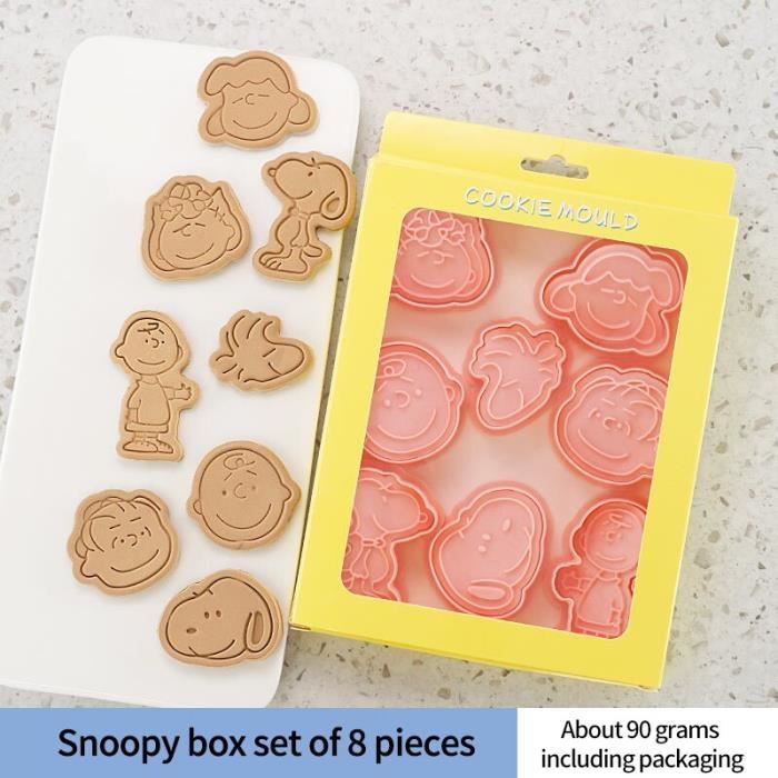 (Snoopy suit)Moules à biscuits dessin animé, 8 pièces, coupe-biscuits ...