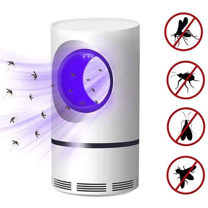 Lampe Anti Moustique Fly Killer Bug Zapper Lampe Anti Moustique Photocatalytique Electrique Alimentee par USB A1230