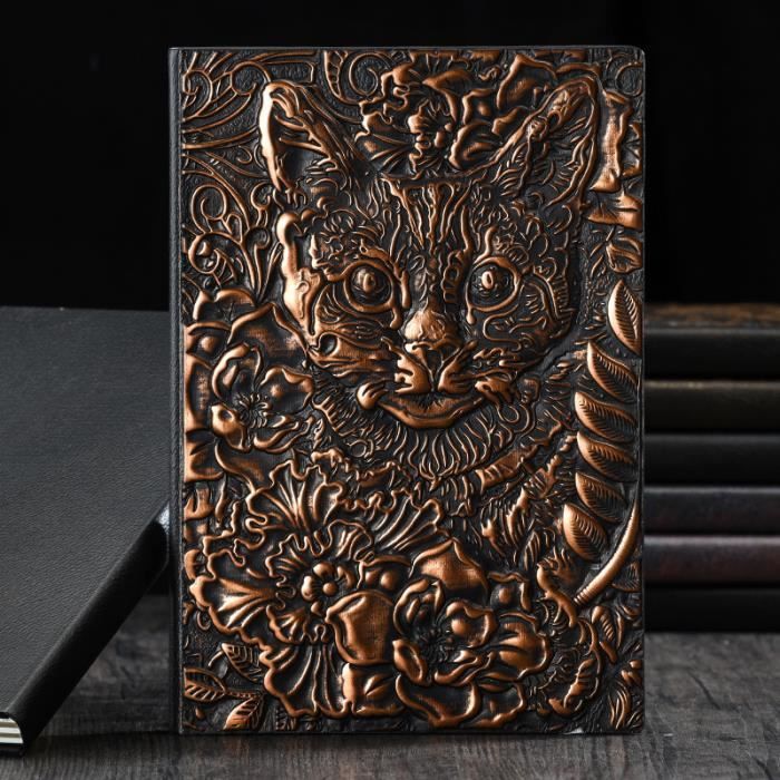 A5 - bronze rouge d - Bloc-notes 3d Dragon A5 En Relief, Bloc-notes ...