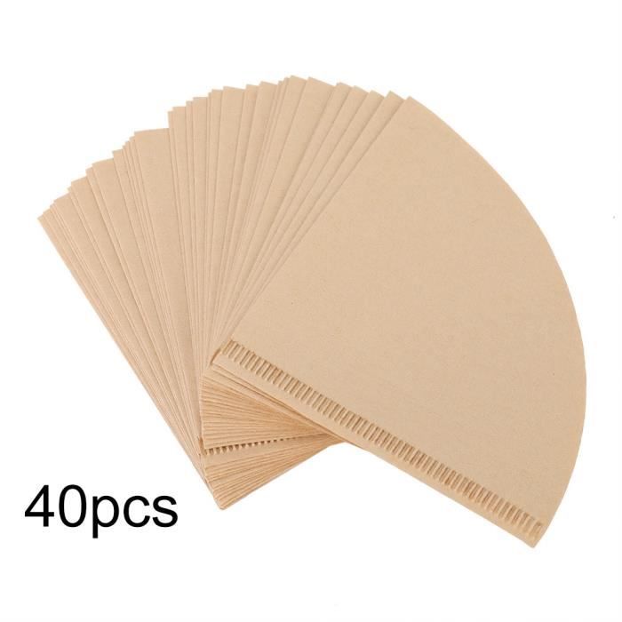 Papier Filtre Jetable Papier Filtre À Café En Forme De Cne Akozon 40 ...