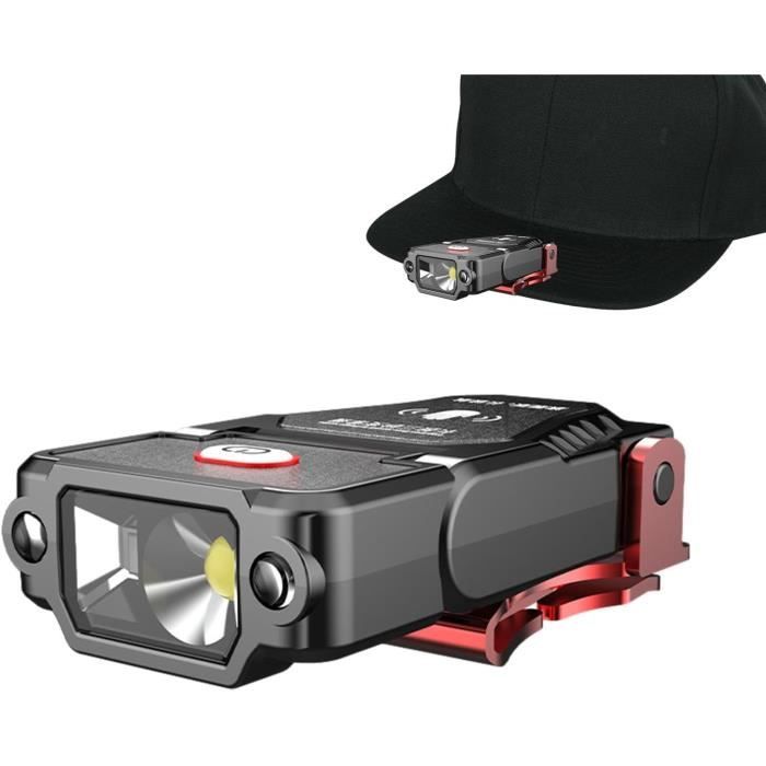 Chapeau Bill Light,Chapeau À Capteur Rechargeable | Lampe Frontale 1000 ...