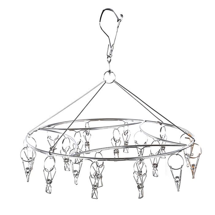 COC-7542325360559-Cintre à vêtements Cintre à linge en acier inoxydable ...