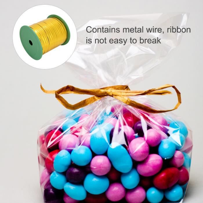 LAN 400 Yards Ruban Attache-Sachets Bonbons Boite Cadeau Fleur ...