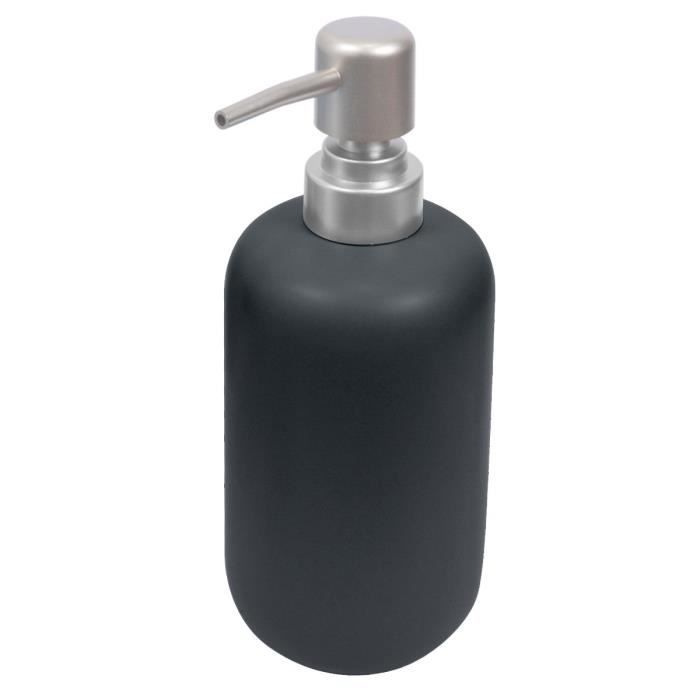 FRANDIS Flacon pompe en céramique Noir - Cdiscount Bricolage