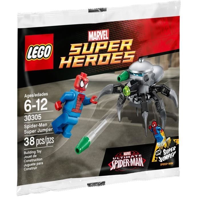 LEGO Super Heroes - Spider-Man Super jumper - 30305 - Cdiscount Jeux ...