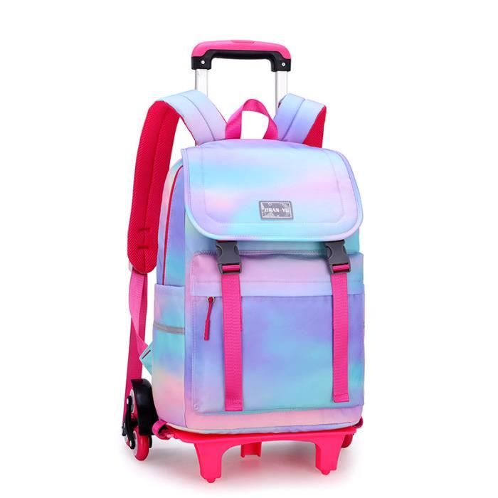 Cartable à roulettes Garçons Filles, Scolaire Collège Enfant Primaire ...