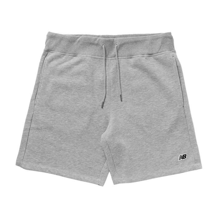 Short New Balance Small Logo Gris Homme Gris - Cdiscount Prêt-à-Porter