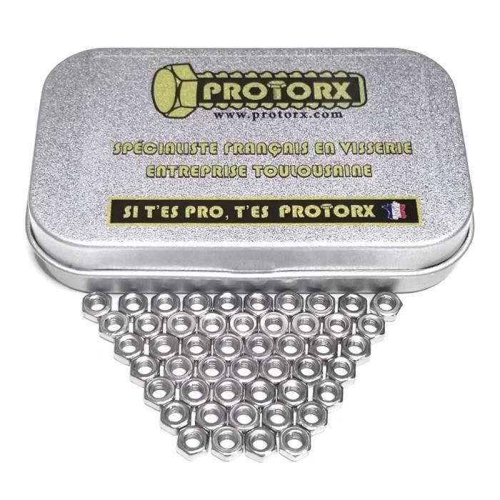 Ecrou Hexagonal M3 : Boite 50 Pcs en Acier Inoxydable | HU - DIN934 ...