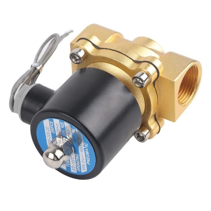 Électrovanne électrique - SALALIS - DN20 - 3/4" - Normale fermée ...