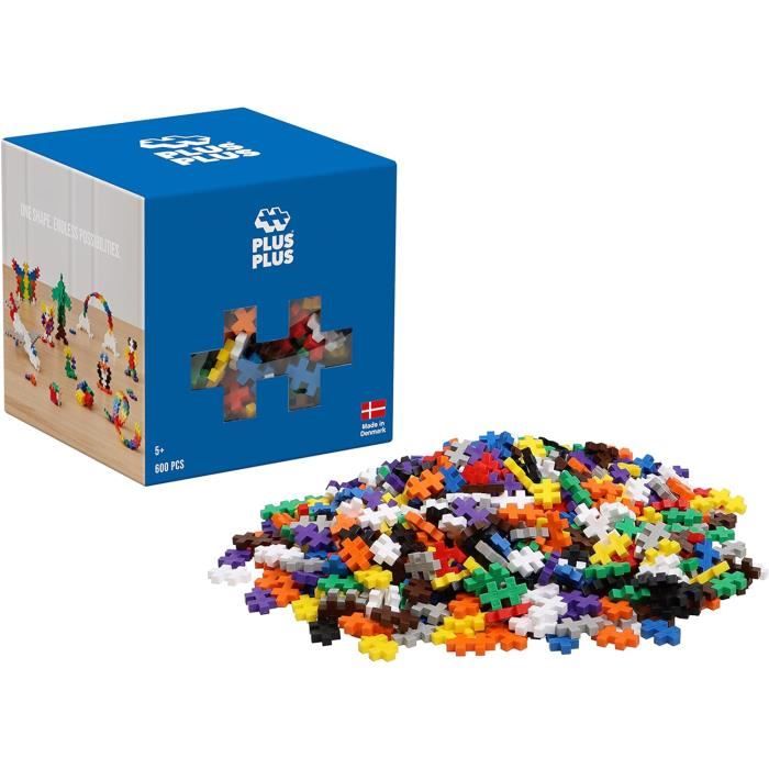 Plus-Plus - Boîte De 600 Pièces Jeux De Construction Basic, Pp3310[J444] - Cdiscount Jeux - Jouets