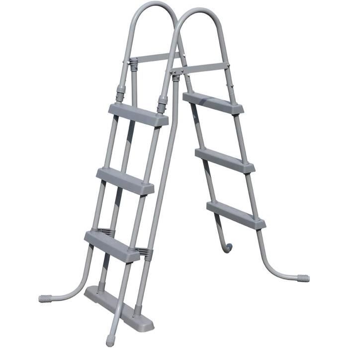 Bestway - Échelle de sécurité pour piscine hors sol 3 marches17 ... Bestway - Échelle de sécurité pour piscine hors sol 3 marches17 ...