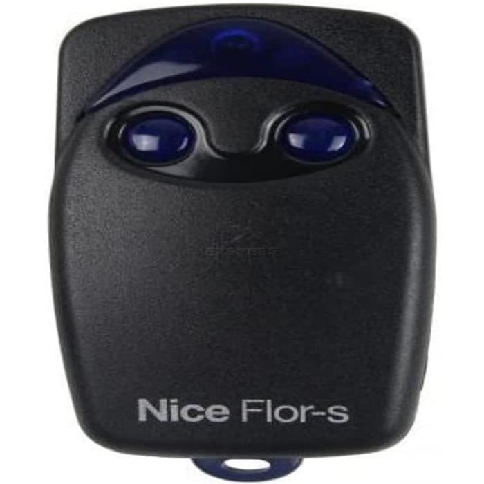 Télécommande Nice FLO2R d'ouverture de Porte-Grille, fréquence 433,92 ...