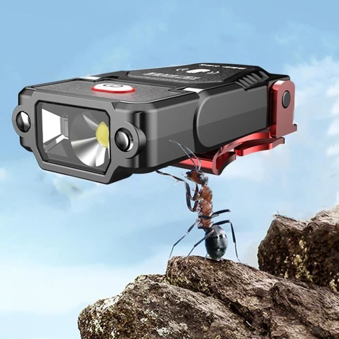 Chapeau Bill Light,Chapeau À Capteur Rechargeable | Lampe Frontale 1000 ...