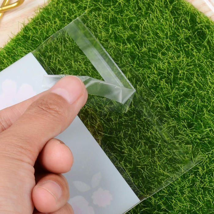 (7 x 7cm) 200pcs Sac Sachet Pochette Transparent Auto-Adhésive Petit ...
