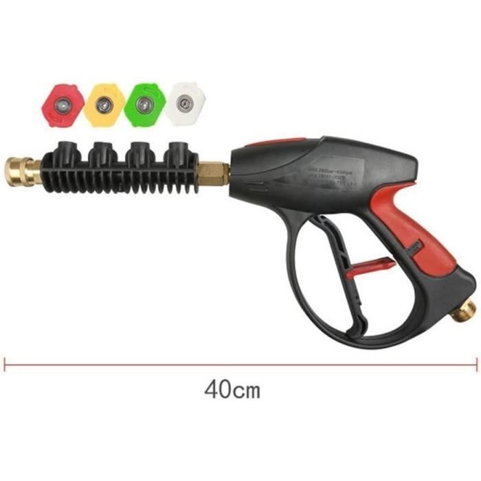 LIWI-Car Wash Haute Pression d'eau Buse Laveuse Pistolet Accessoires ...