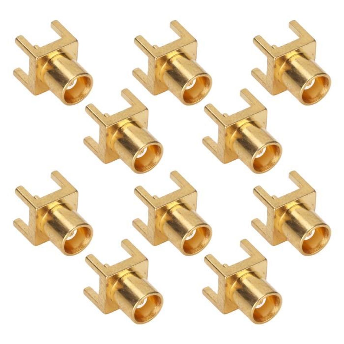 PAL - Prise MCX 10 pièces MCX prise PCB carte à souder prises d ...