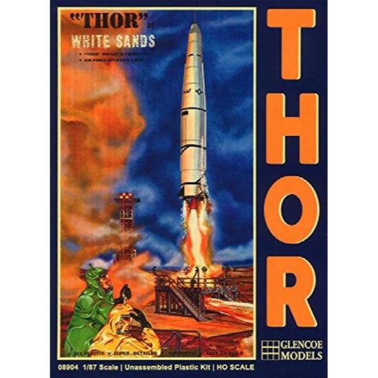 Amt Gc08904 1:87 Scale Thor Missile And Launch Pad Model Kit By QO257 ...