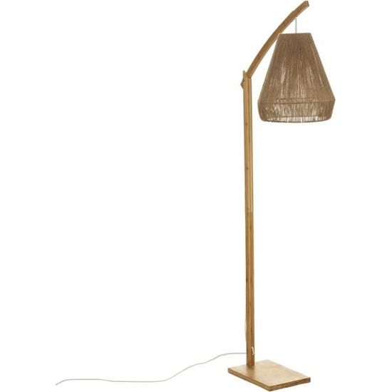 Lampadaire articulé Palm naturel H158 Atmosphera - Naturel[297] - Cdiscount Maison