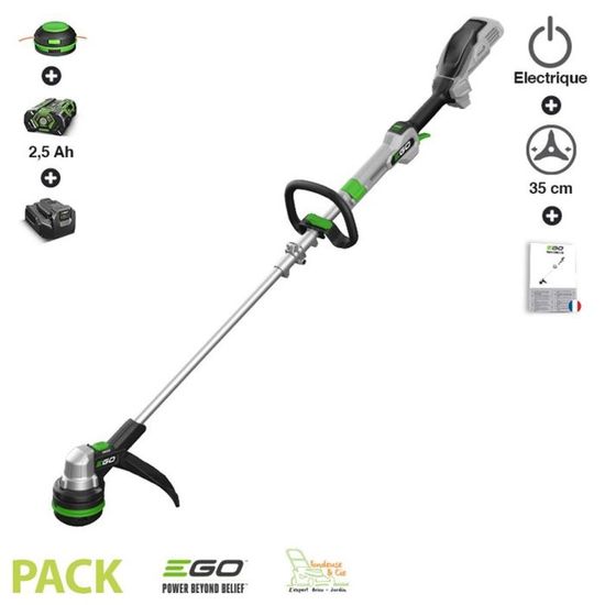 Coupe bordure sans fil coupe 35cm rembobinage automatique Powerload Ego ST1400E chargeur ...
