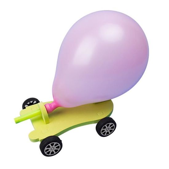 BEL-7293629055558-DIY Balloon Power Car Inertial Power DIY Balloon Car ...