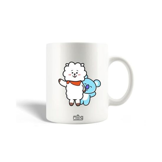 Mug en Céramique - BTS - BT21 RJ - 30cl - Compatible Lave-Vaisselle ...