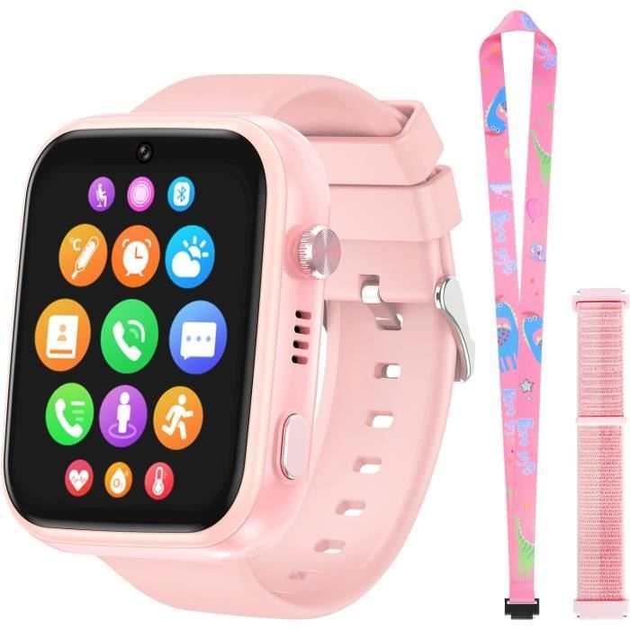 Montre connectée pour Enfants 4G sécurisée avec Appareil Photo, Traceur ...