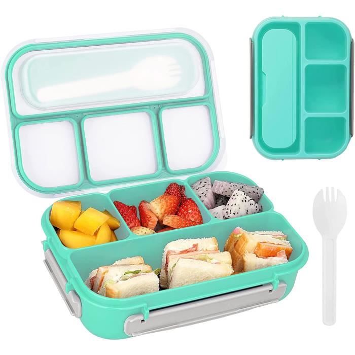 Boîte À Repas Pour Enfants, Boîte À Bento Avec Compartiments, Boîte À ...