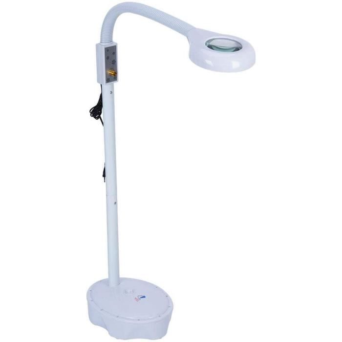 LIWI-Lampe Loupe LED Sur Pied, Lampadaire 3X Grossissant Stable et ...