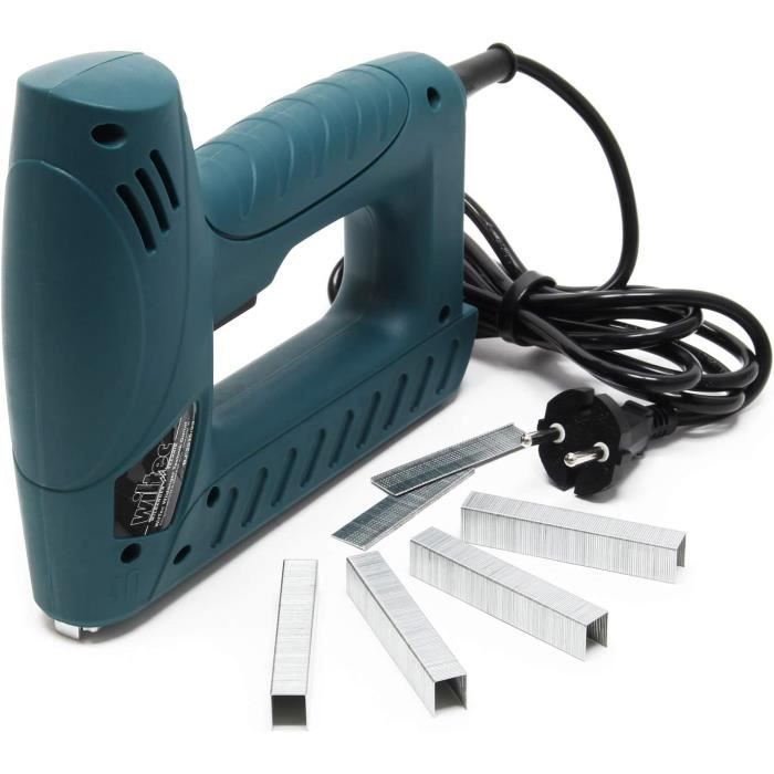 Agrafeuse - cloueuse électrique 20 frappes par minute pour 80 clous ou ...