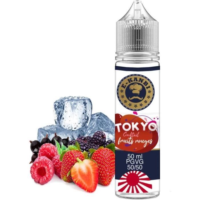 E-Liquide 50 ml E-Kanbi Tokyo Mix Fruits rouges frais[4] - Cdiscount Au ...