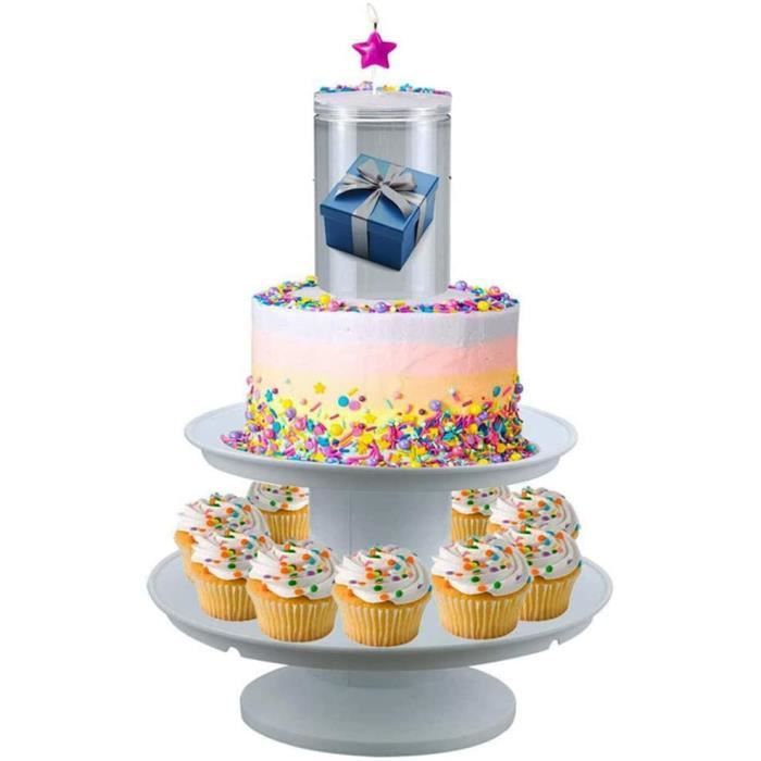 Plateau tournant à gâteau, plateau tournant à gâteau en plastique de 11 ... Plateau tournant à gâteau, plateau tournant à gâteau en plastique de 11 ...