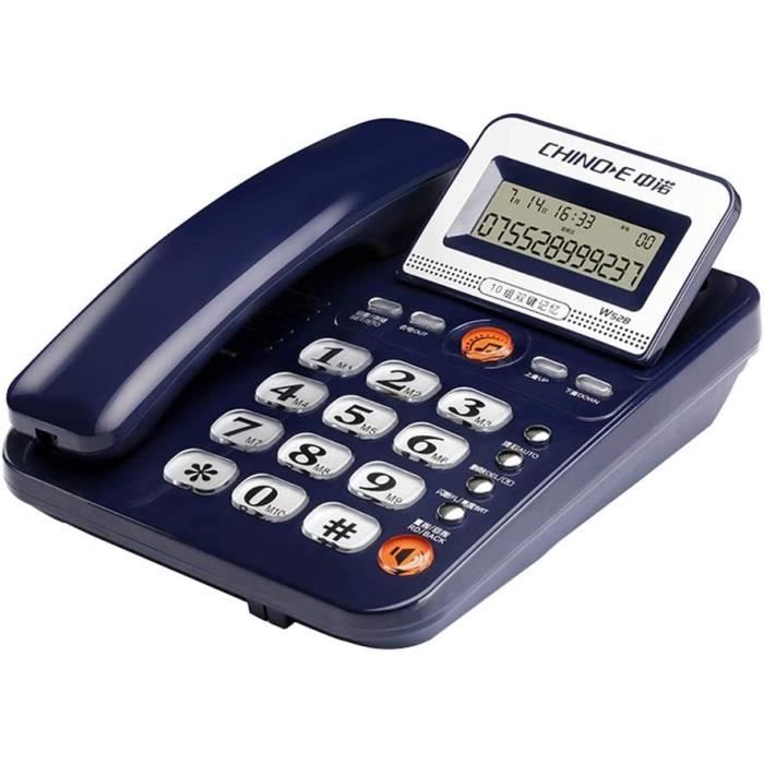 Téléphone Fixe Fixe-Bureau à Domicile sans Fil-téléphone - 210 * 164 ...