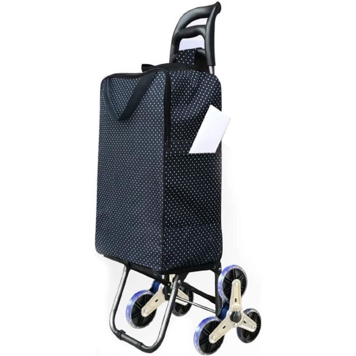 Chariot De Courses Pliable avec, Utilitaire Caddy Courses Portable ...