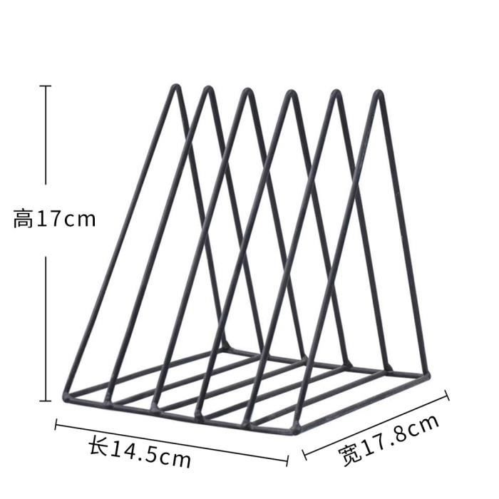 Range Couverts,Étagère de luxe en métal doré pour bureau,support de ...