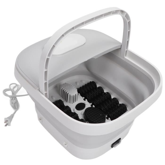 Bain de Pieds Électrique Baignoire de Massage de Pieds Chauffante ...