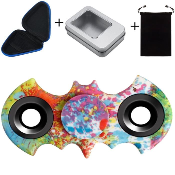 Fidget Hand Spinner Batman Toupie Doigt EDC Metal anti stress avec ...