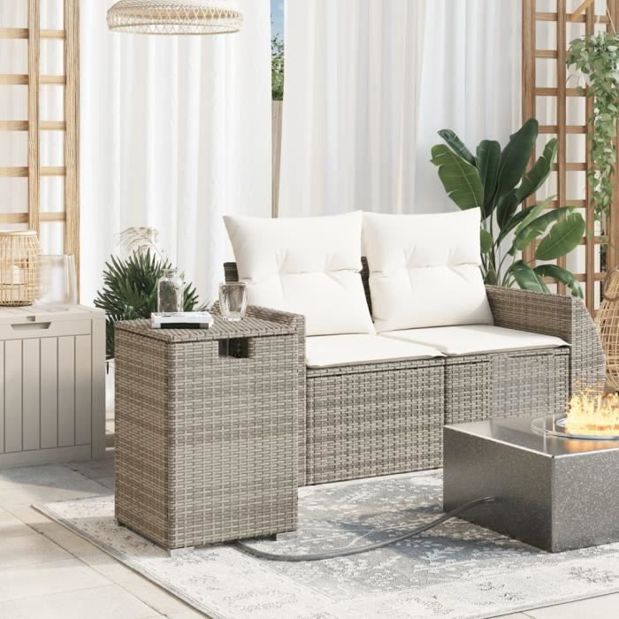 KEENSO Table de couverture de bouteille de propane gris 40x40x60 cm ...