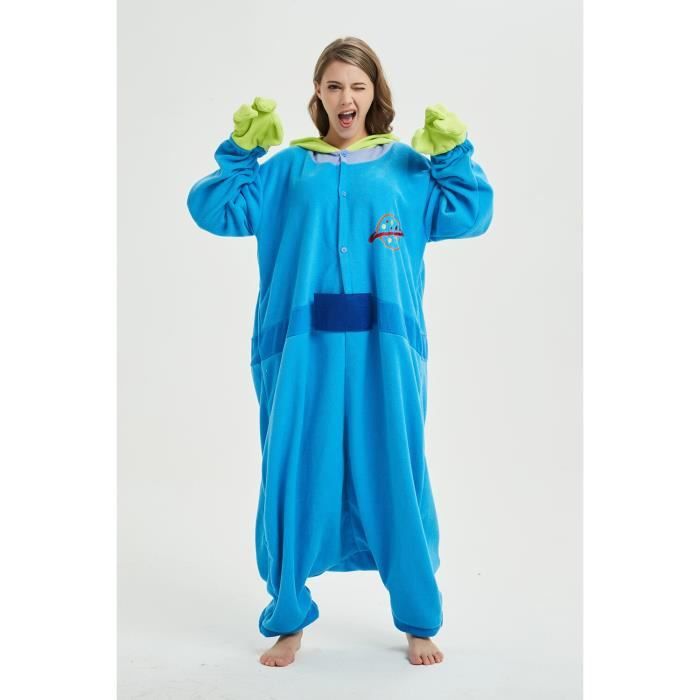 GJNN-197 Pyjama à capuche pour homme et femme, vêtement de nuit unisexe ...