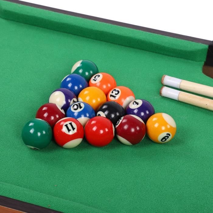 Table de Billard - SALALIS - Petite Table de Billard Snooker Toy - Mdf ...