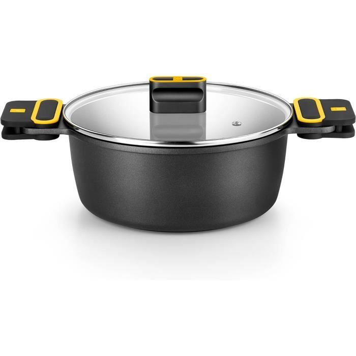 Daily Pro - Faitout Haut En Aluminium Coulé, Revêtement Antiadhésif Sans Pfoa, Tous Feux Dont ...