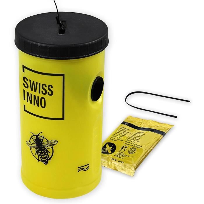 Piège À Guêpes Incl. Un Appât Alimentaire Non Toxique, Réutilisable. Sans Danger Pour Les ...