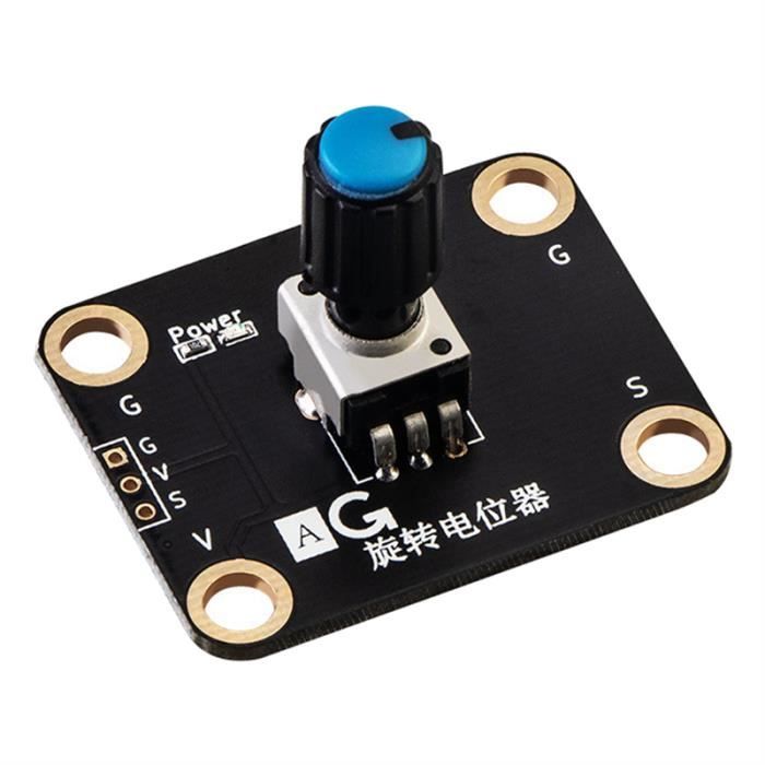 Module de PotentiomèTre Rotatif à Pince Microbit Module de Bouton ...