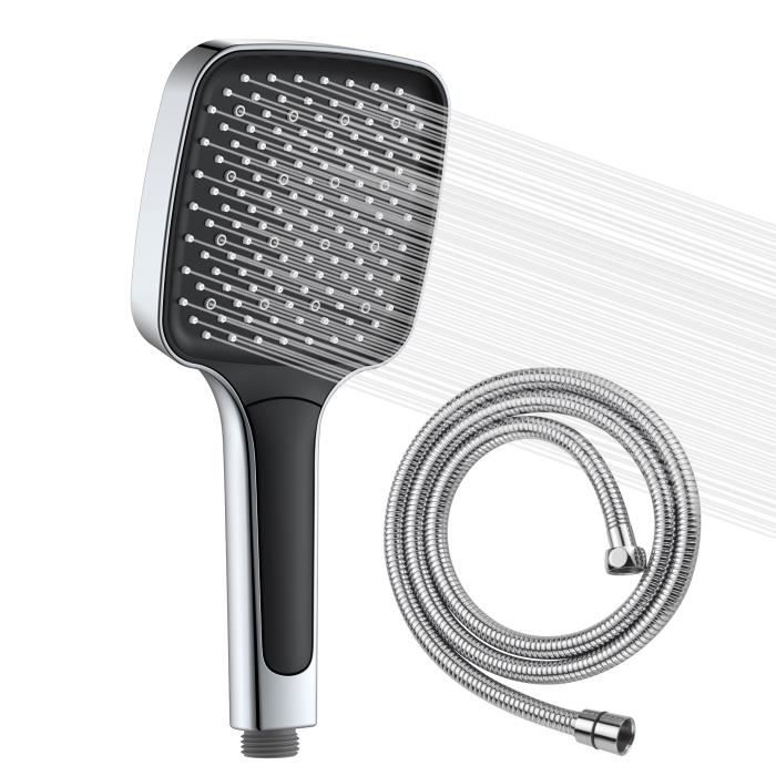 Pommeau de Douche - SUMERAIN - S4365-BC-WH-CD - Chromé - Flexible 150 ...
