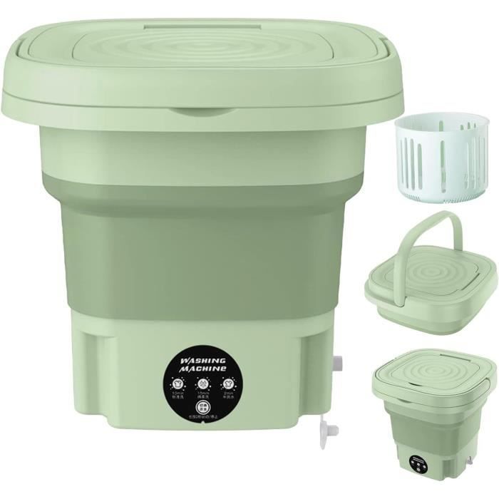 Lave-Linge Portatif 8L | Mini Machine À Laver Pliable | Mini Lave-Linge ...